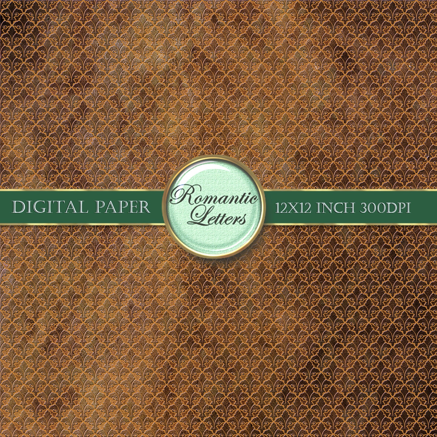 Vintage Digital Paper Leather Digital Scrapbook Paper Vintage | Etsy