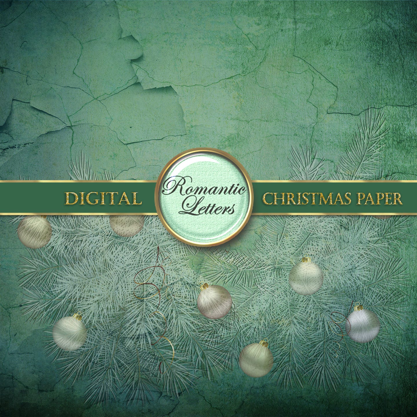 Digital Paper Pack Christmas Digital Christmas Printable Scrapbook ...