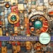 Steampunk Junk Journal Pages Digital Scrapbook Paper Pack Rust Metal ...