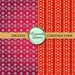 Christmas Digital Paper Pack Digital Christmas Scrapbook Paper Gold ...