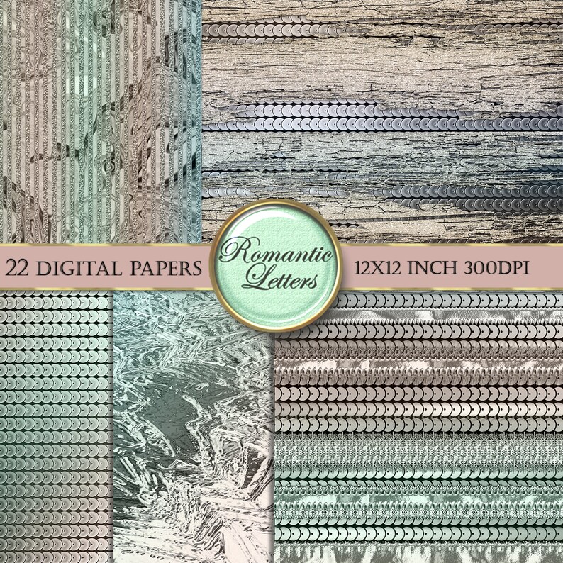 Digital Printable Scrapbook Paper Pack Printable Craft Paper | Etsy