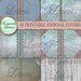 Printable Junk Journal Covers Kit Digital Scrapbook Cover Digital ...
