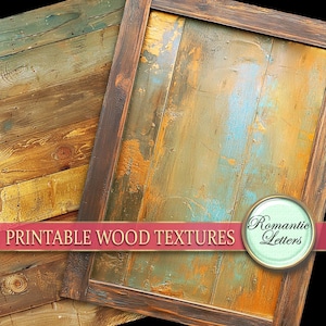 Digital Paper Wood Texture Background Digital Scrapbook Paper Digital ...