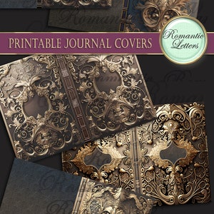 Printable Journal Covers Digital Scrapbooking Printable Junk Journal ...