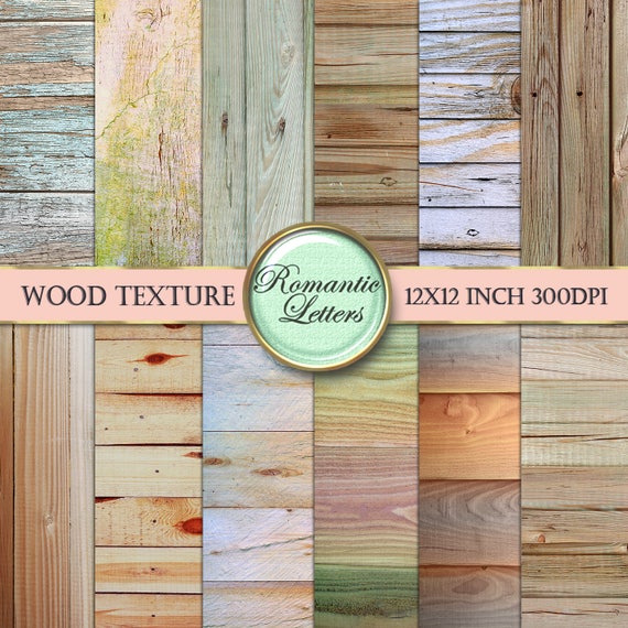Wood planks digital paper digital scrapbook paper newborn | Etsy