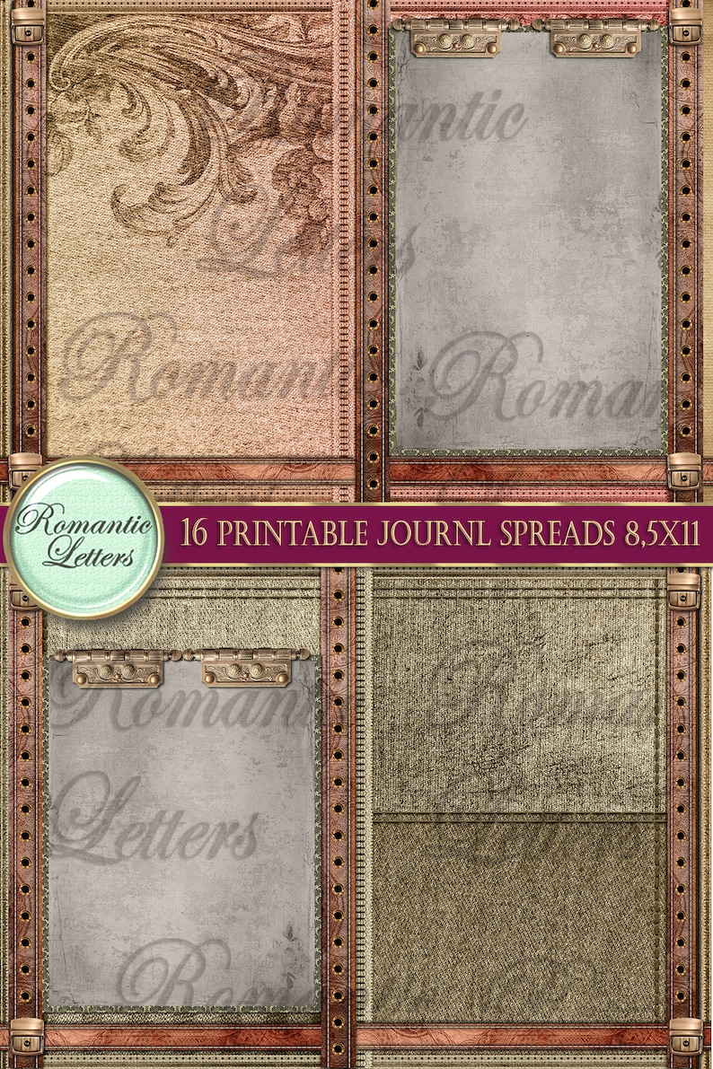 Digital Paper Pack Scrapbook Background Paper Digital | Etsy