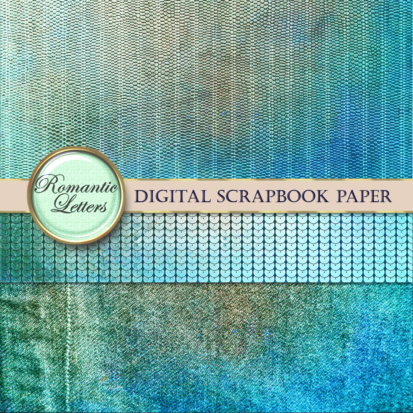 Vintage Digital Paper Pack Vintage Scrapbook Album Paper Shabby Chic ...