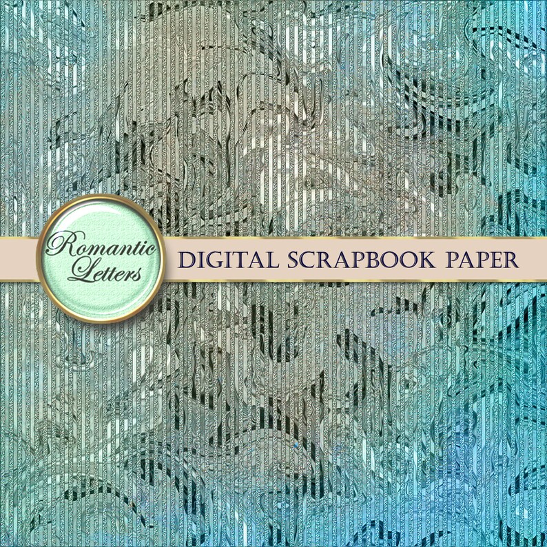 Vintage Digital Paper Pack Vintage Scrapbook Album Paper Shabby Chic ...