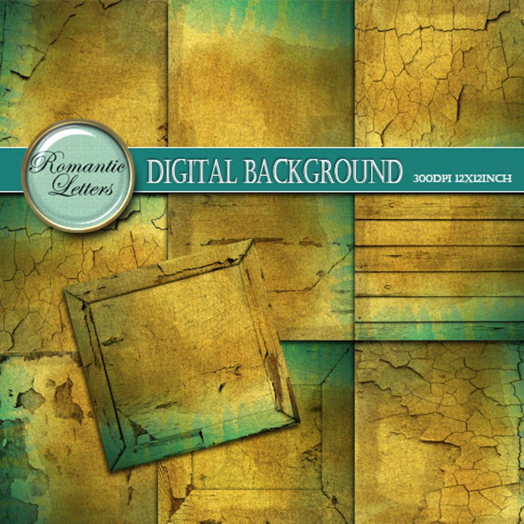Digital Scrapbook Background Paper Pack Grunge Digital Scrapbook ...