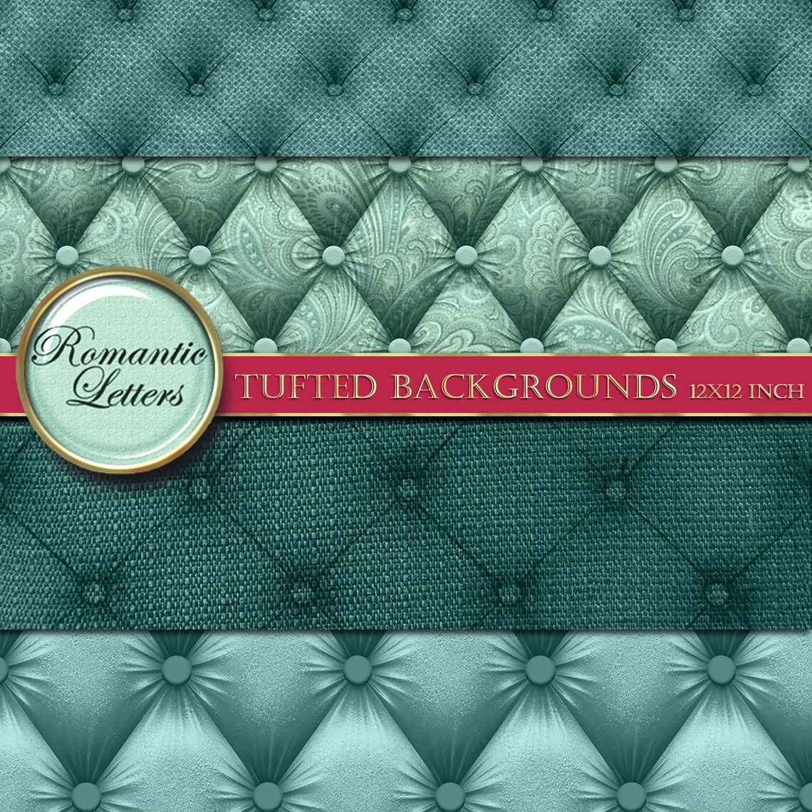 Vintage Digital Paper Pack Scrapbook Background Paper Tufted - Etsy