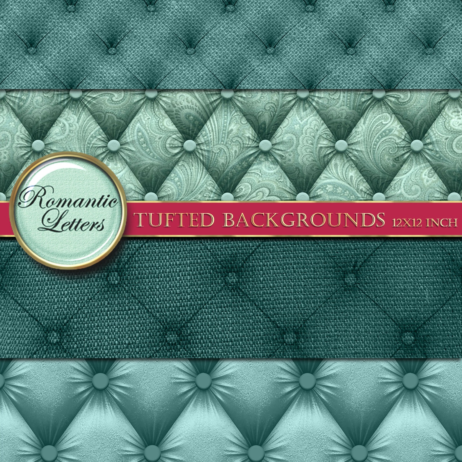 Vintage Digital Paper Pack Scrapbook Background Paper Tufted Backdrop ...