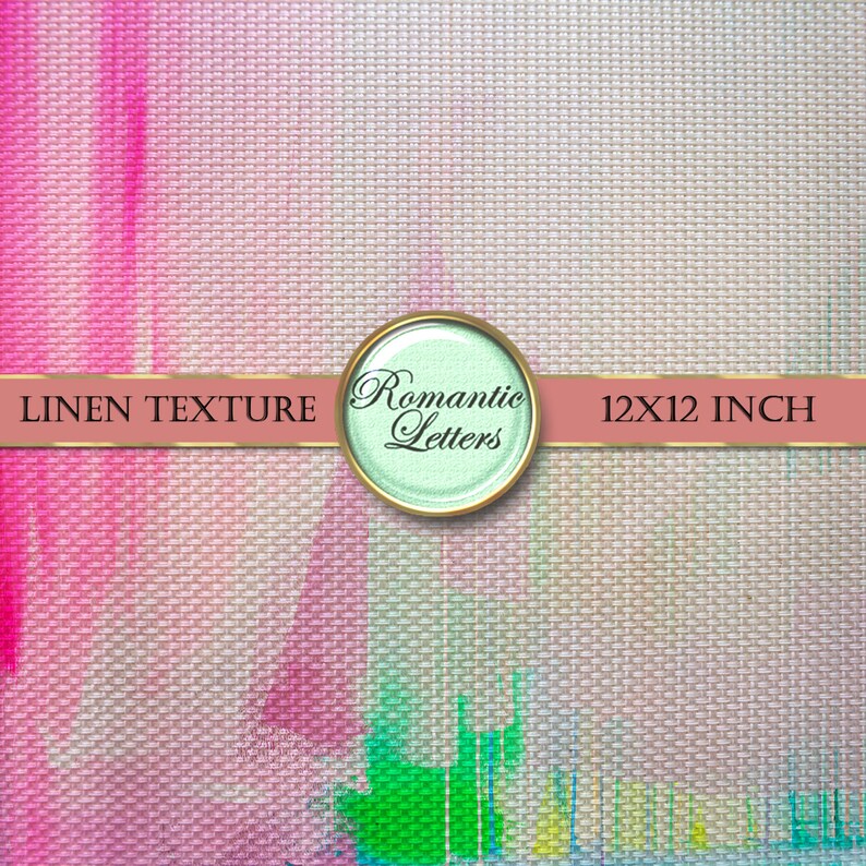 Digital Linen Texture Digital Scrapbook Paper Pack Pastel Burlap Paper ...