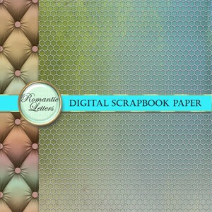 Printable Scrapbook Album Paper Digital Printable Junk Journal Paper ...