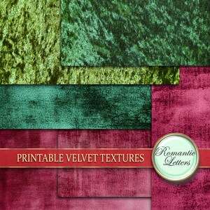Digital Scrapbook Paper Pack Velvet Texture Digital Texture Album ...