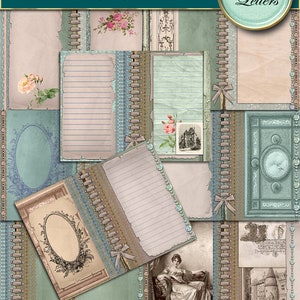 Printable Journal Kit A4 Printable Scrapbook Paper 8.5x11 Digital ...