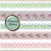 Digital Scrapbook Border Vintage Digital Lace Floral Baby Scrapbook ...
