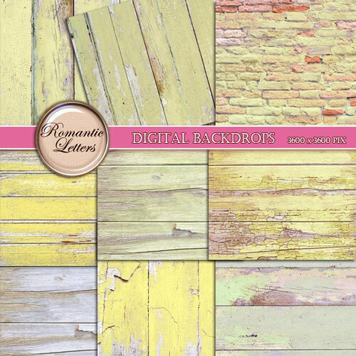 Autumn Wood Digital Texture Digital Scrapbook Paper Background | Etsy