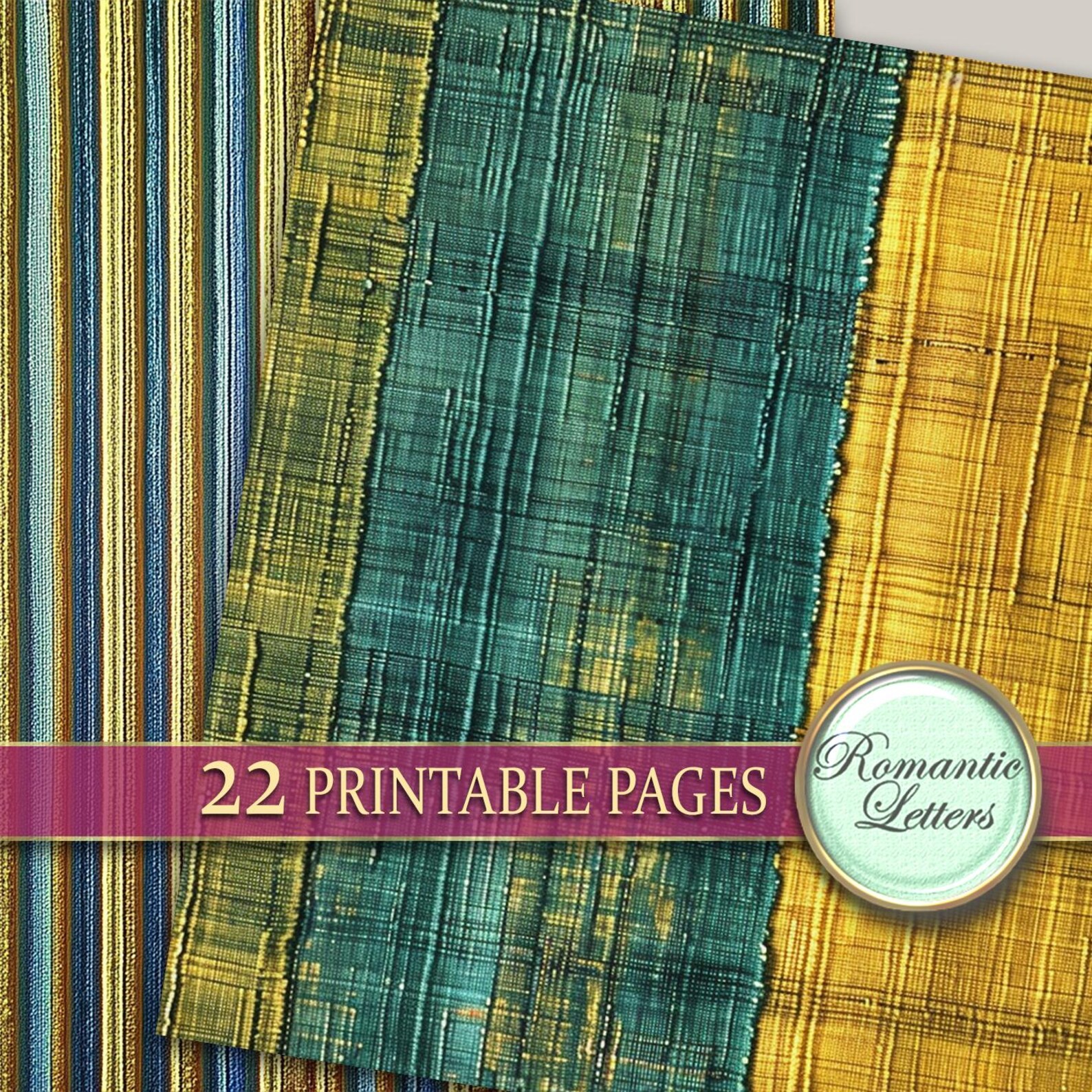 Linen Texture Digital Scrapbook Paper Pack Digital Linen Textured ...