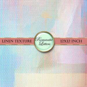Digital Linen Texture Digital Scrapbook Paper Pack Pastel Burlap Paper ...