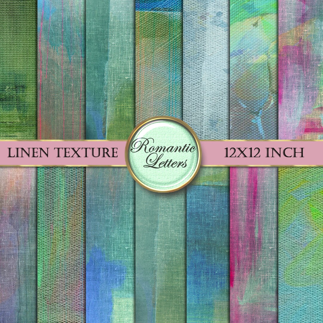 Digital Linen Texture Digital Scrapbook Paper Pack Burlap Paper ...