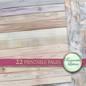 Digital Paper White Wood Digital Scrapbook Paper Pack White Wood ...