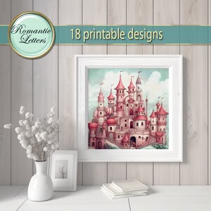 Printable Decoupage Paper Floral Digital Scrapbook Album Paper Fairy ...