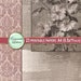 Digital Printable Scrapbook Paper Pack Journal Pages Backgrounds ...