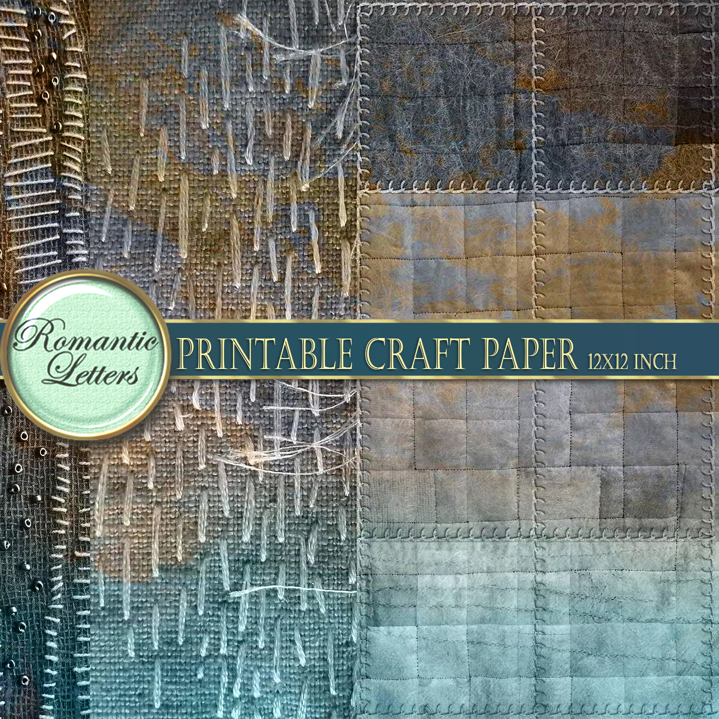 Digital printable craft paper digital scrapbook paper pack | Etsy
