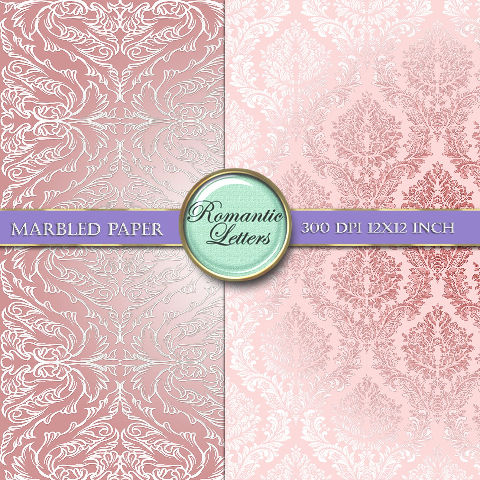 Digital Scrapbook Paper Wedding Digital Background Paper Pack Shabby ...