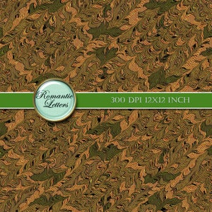 Damask Digital Paper Pack Digital Scrapbook Paper Digital Vintage ...