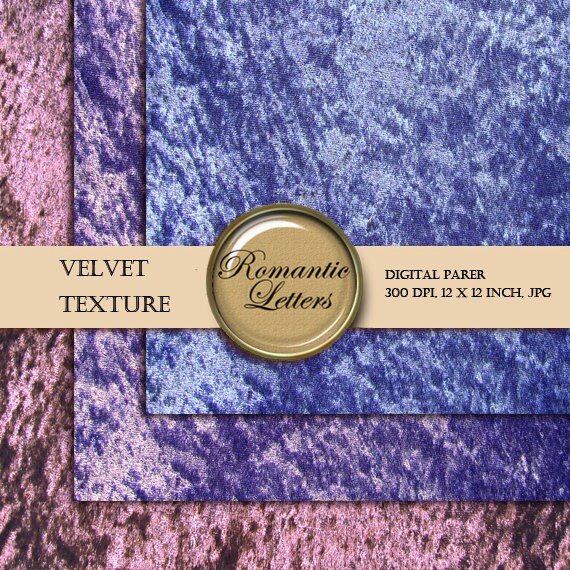 Digital scrapbook paper pack Velvet texture digital backdrop | Etsy