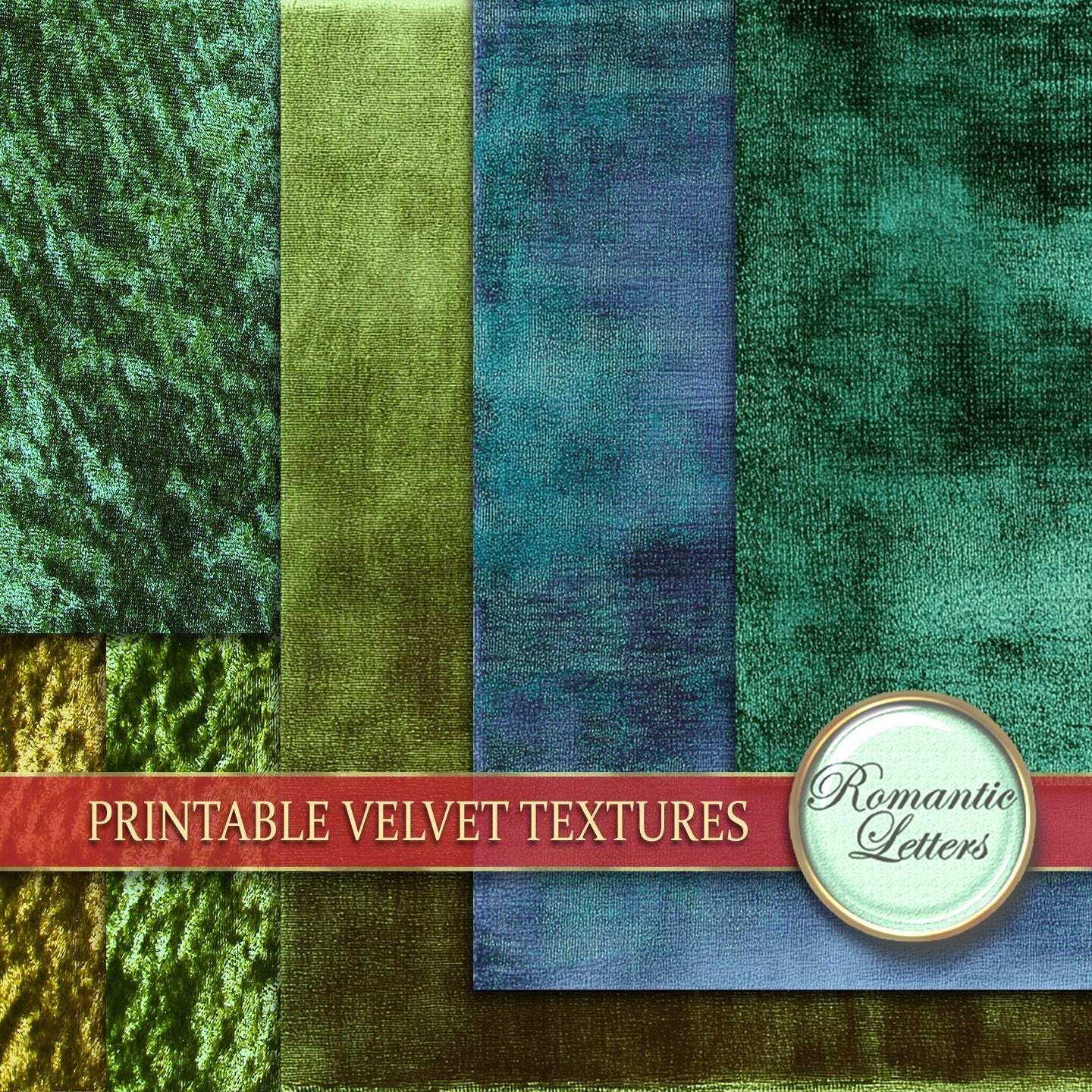 Digital Scrapbook Paper Pack Velvet Texture Digital Texture Album ...
