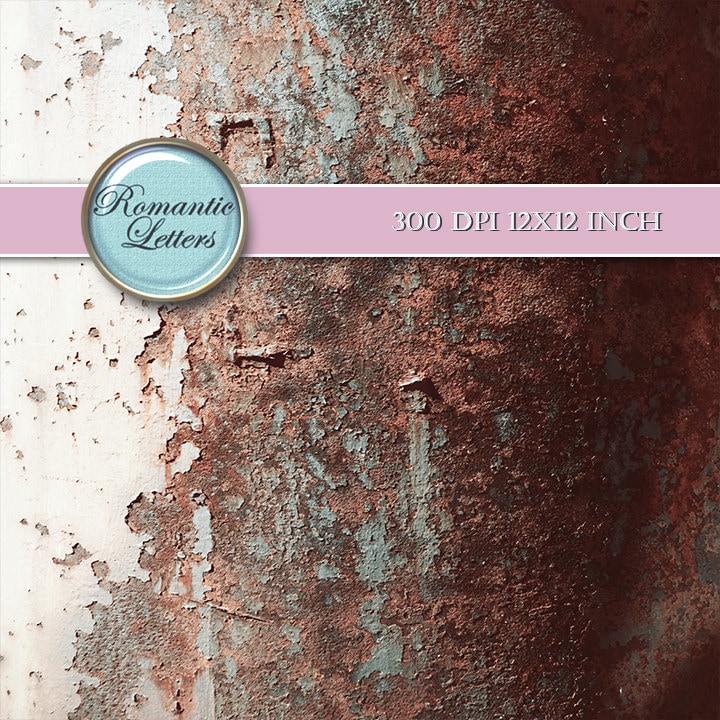 Digital Paper Rust Metal Texture Digital Photo Backdrop | Etsy