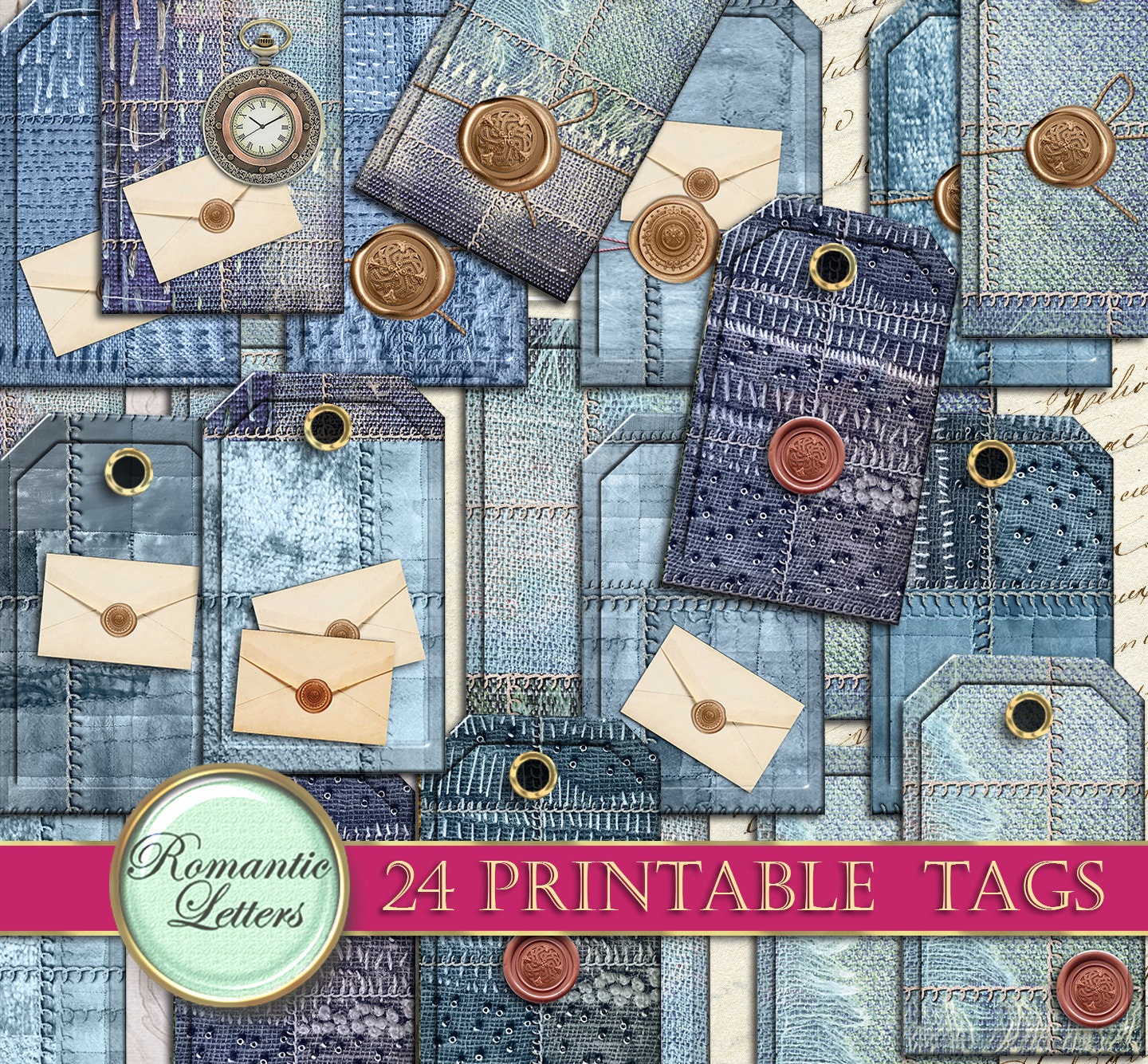 Scrapbook Tags Design