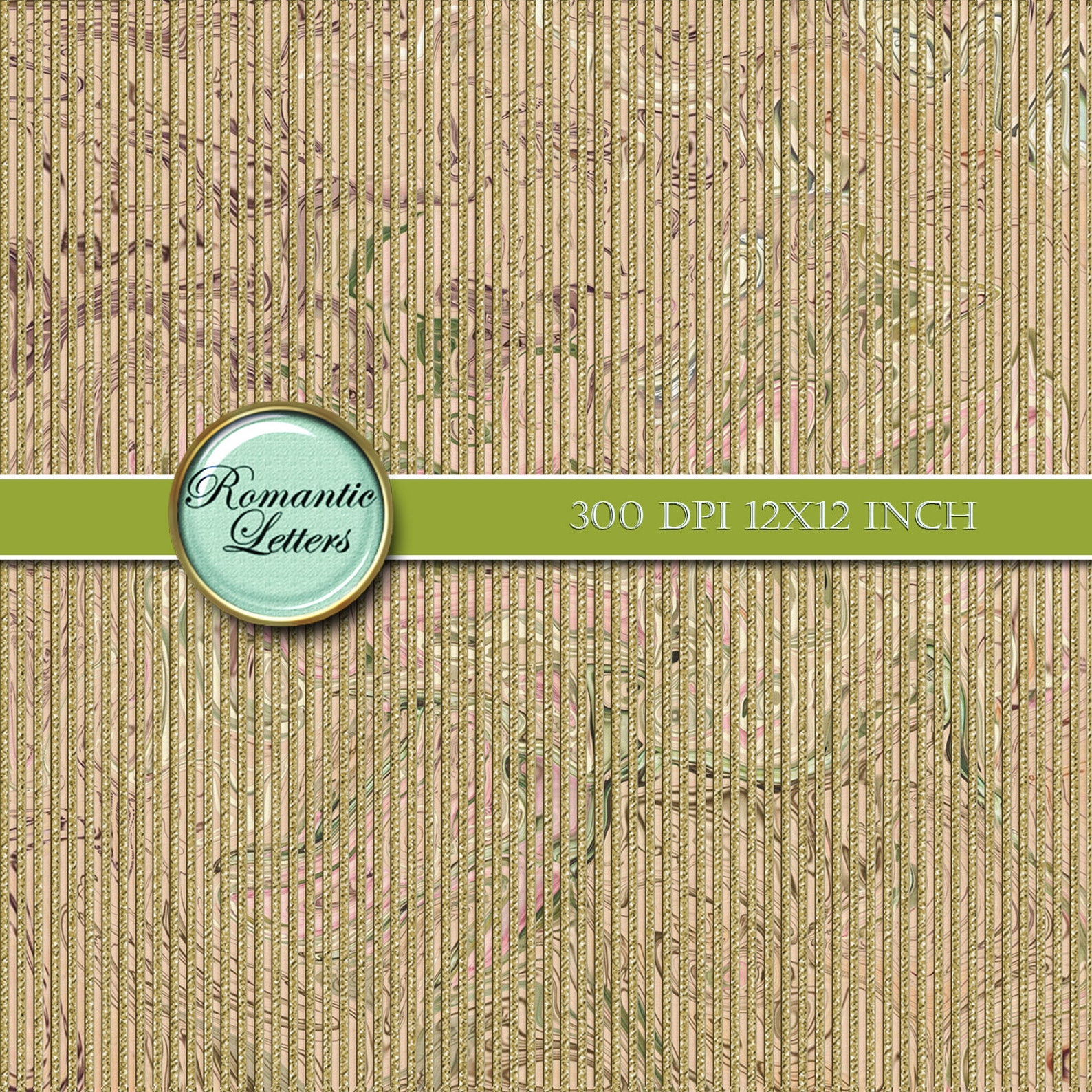 Gold Digital Scrapbooking Paper Pack Digital Gold Paper | Etsy