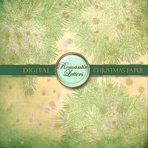 Digital Paper Pack Christmas Digital Christmas Printable Scrapbook ...