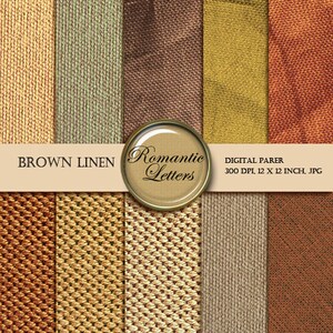 SALE Linen Digital Paper Scrapbook Paper Mega Pack Digital Background ...