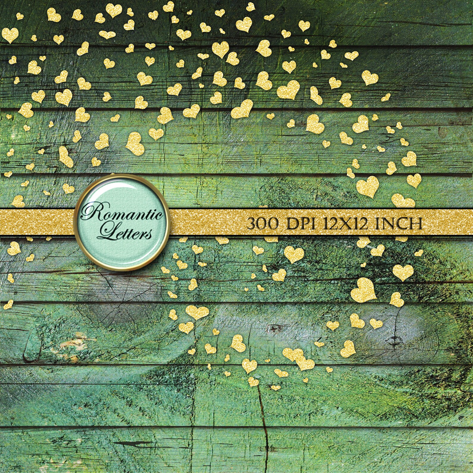 Digital gold glitter paper digital scrapbook paper gold pixie | Etsy