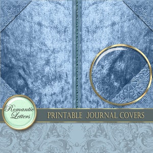 Printable Junk Journal Covers Kit Digital Printable Vintage Paper A4 ...