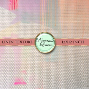 Digital Linen Texture Digital Scrapbook Paper Pack Pastel Burlap Paper ...