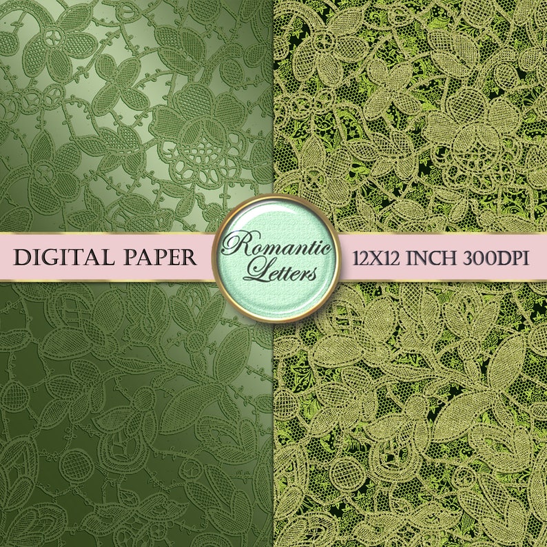 Digital Scrapbook Album Paper Pack Digital Background Paper Shabby Chic ...