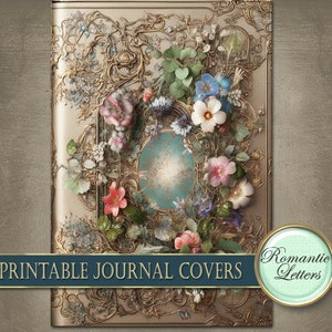 Printable Journal Covers Digital Scrapbooking Printable Junk Journal ...