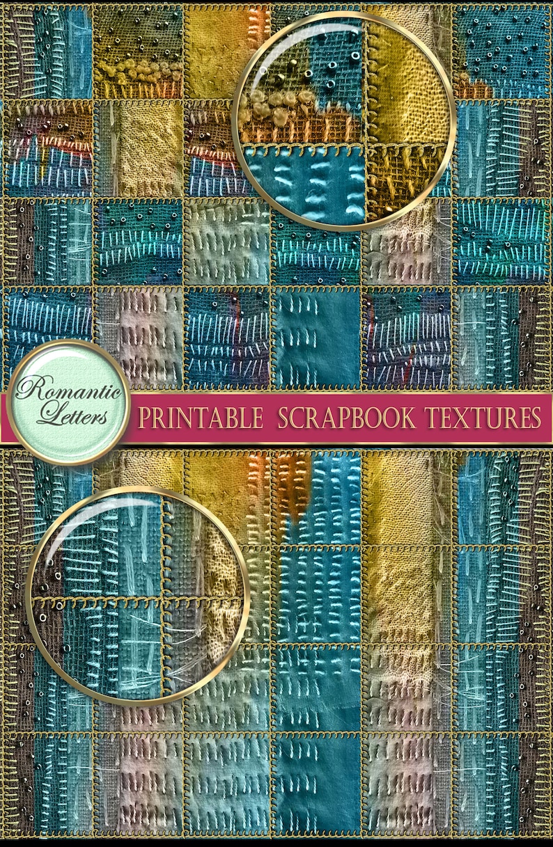 Digital Printable Craft Paper Digital Scrapbook Paper Pack - Etsy