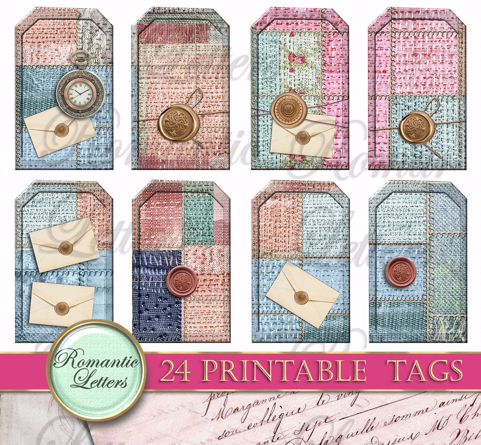 Printable Scrapbook Tags Printable Gift Tags Printable - Etsy