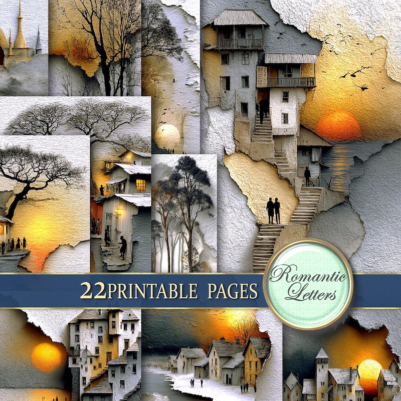 3d Painting Sunset - Etsy