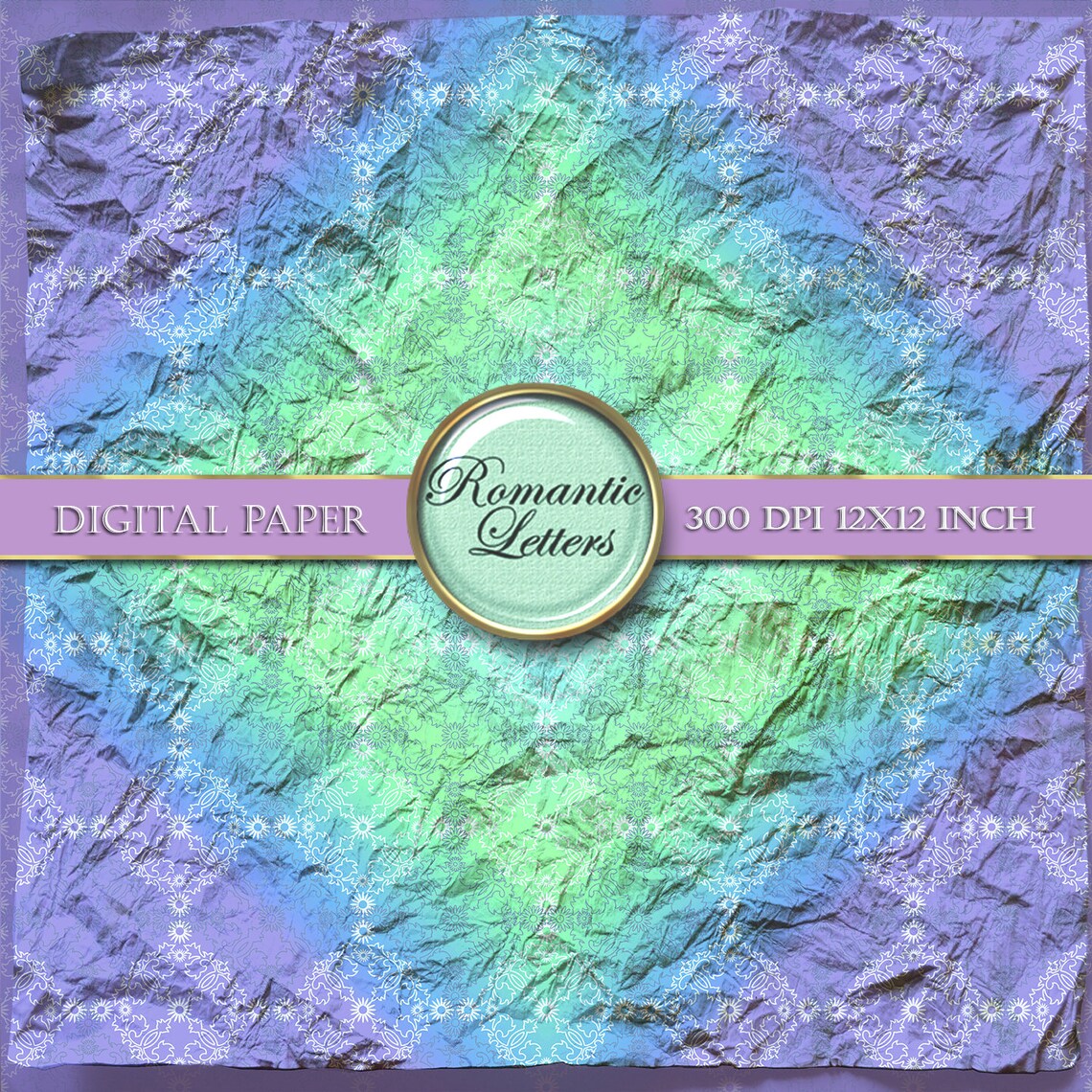 Digital Scrapbook Paper Pack Crumpled Paper Digital Shabby - Etsy