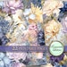 Floral Digital Scrapbook Paper Pack Shabby Chic Flower Digital ...