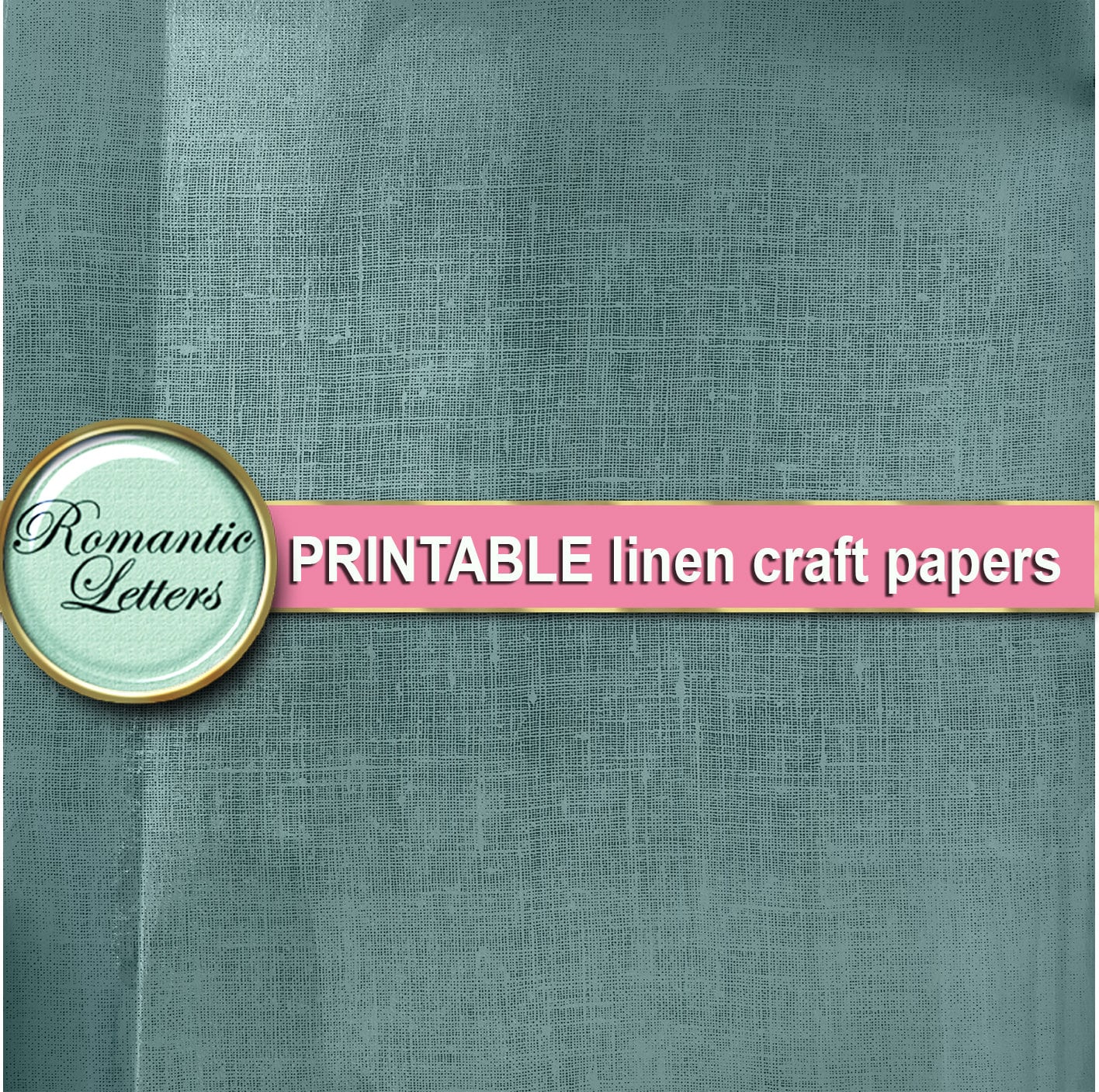 Digital linen texture printable craft paper digital scrapbook | Etsy