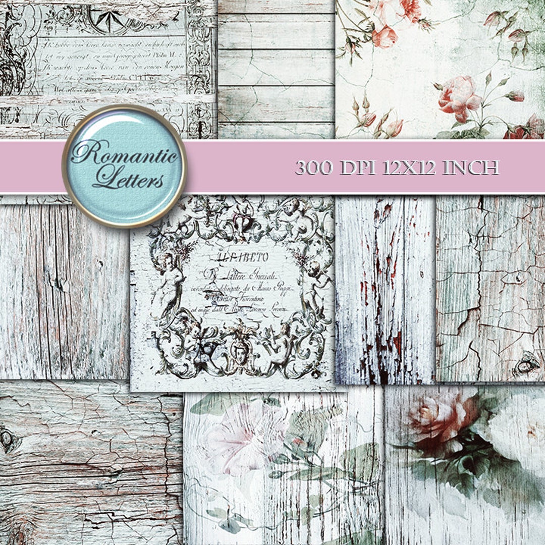 Digital Scrapbook Background Paper Digital Scrapbook Floral Digital ...