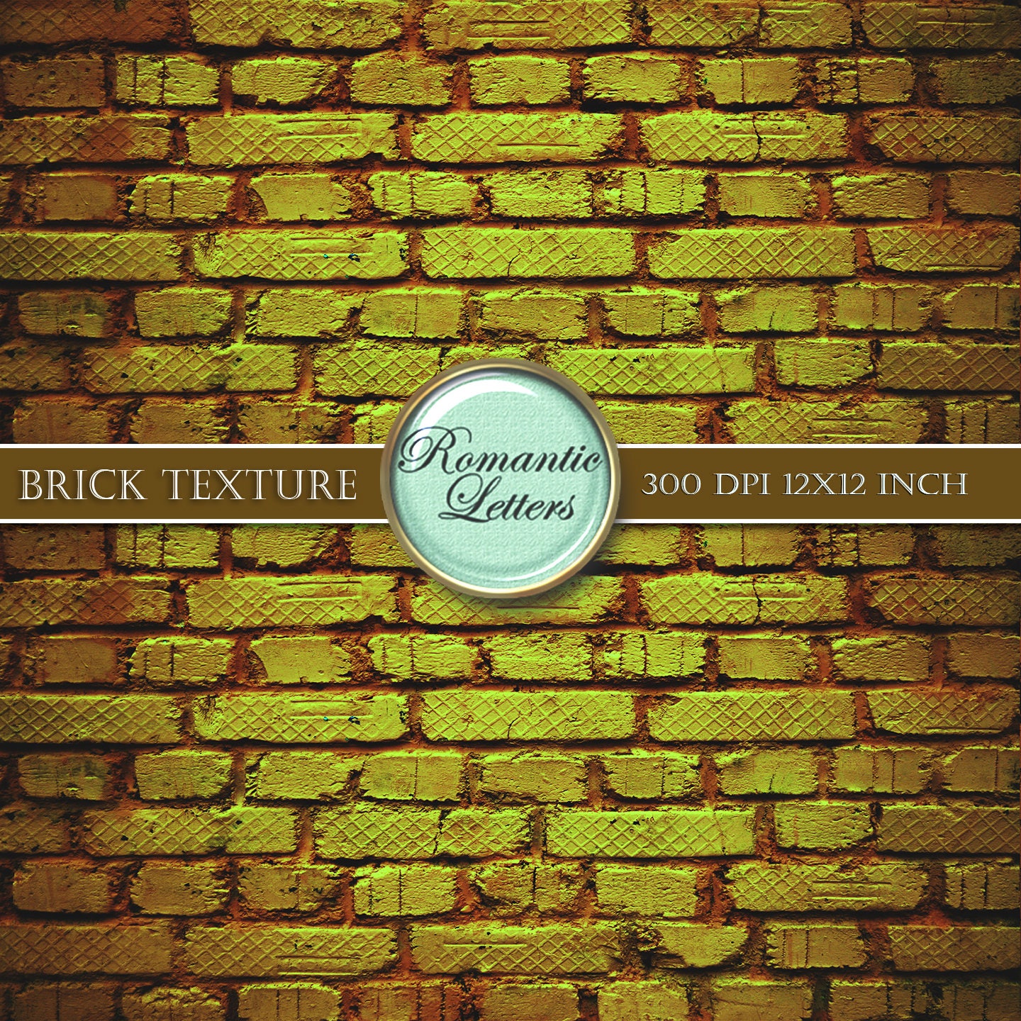 Brick wall digital scrapbook paper pack brick wall texture | Etsy